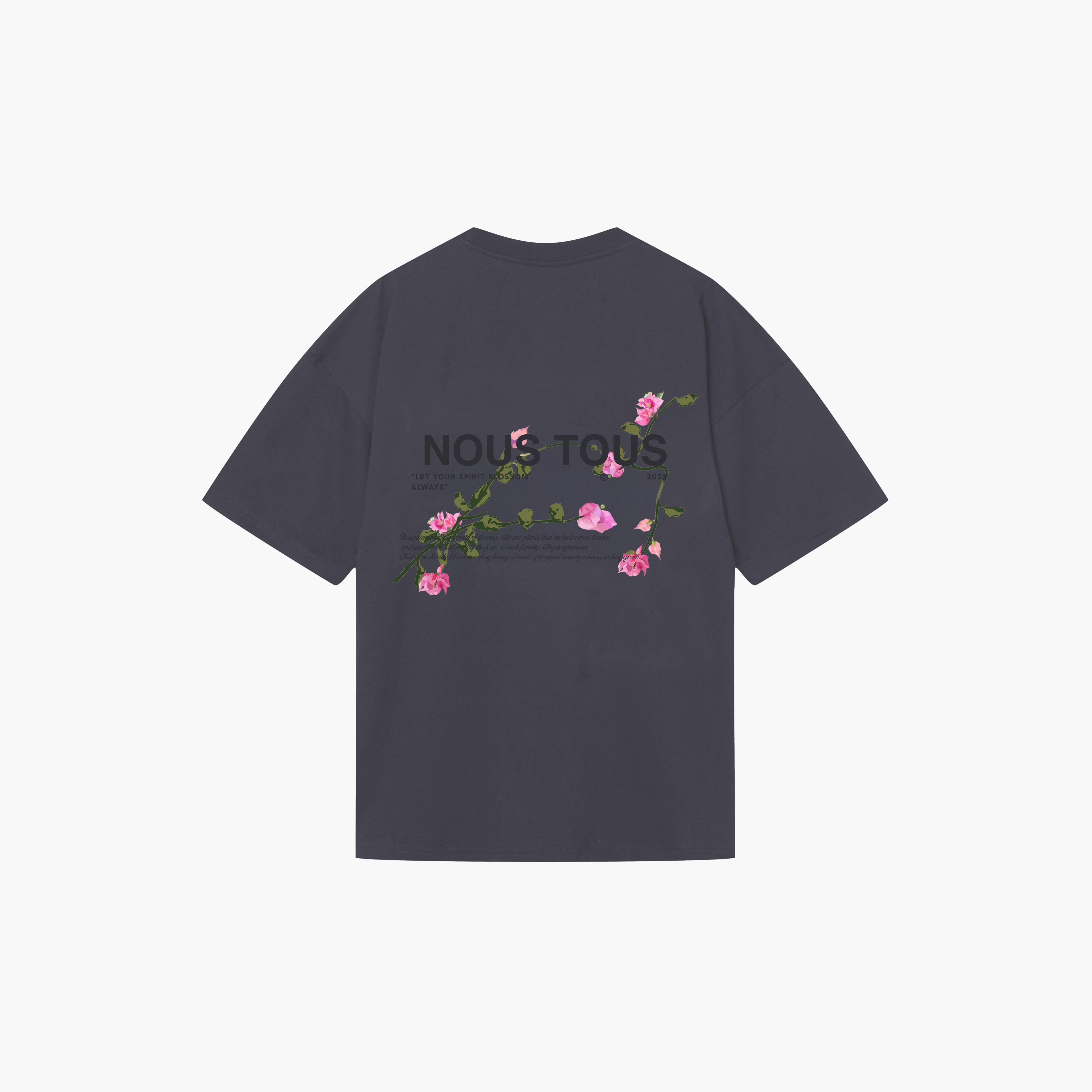 Floral Onyx T-shirt - Nous Tous – Nous Tous nutu.store