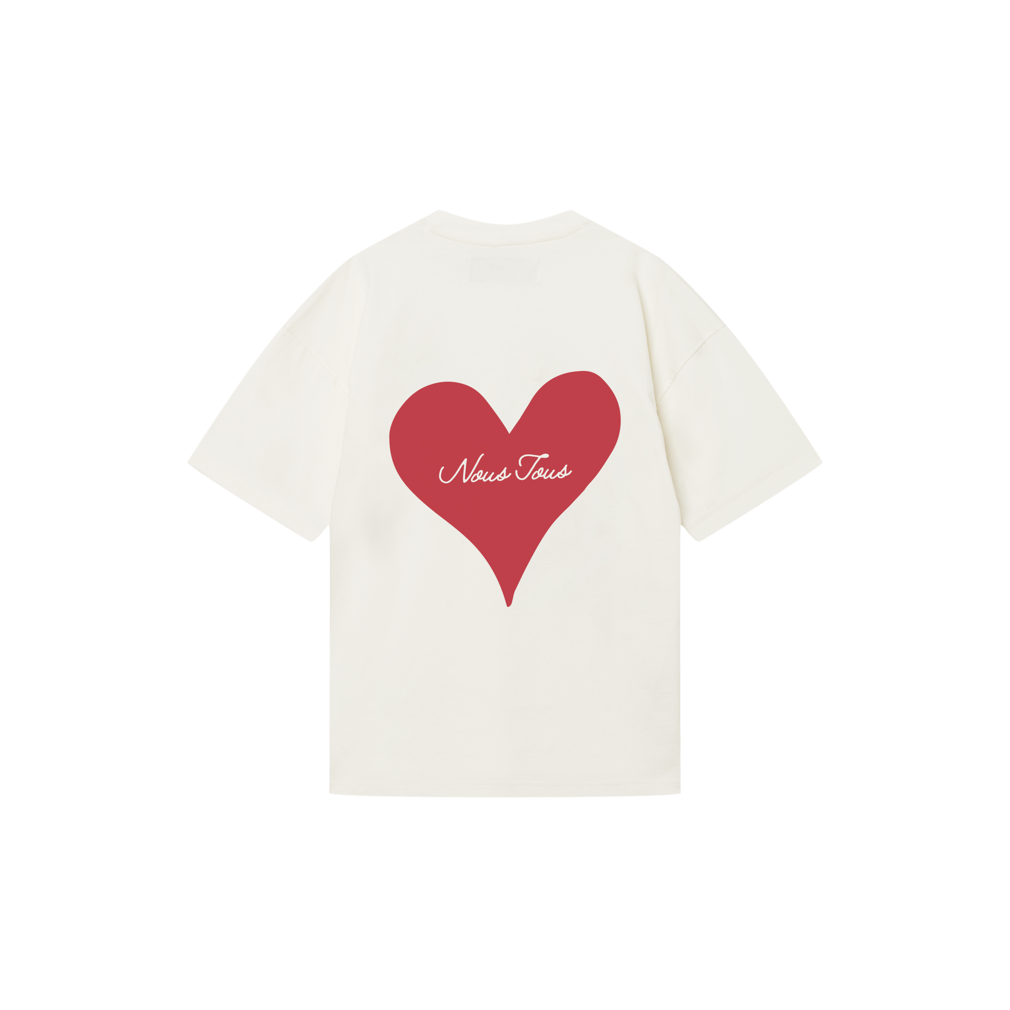 Koszulka Heart Off White - Nous Tous – Nous Tous nutu.store